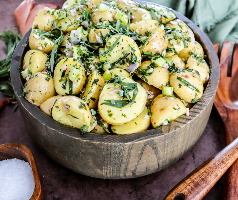french potato salad with tarragon